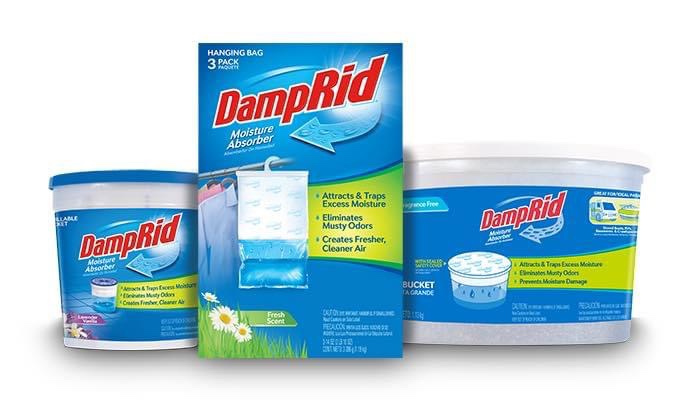 DampRid Refillable Moisture Absorber, Fragrance Free, 300 g : Amazon ...