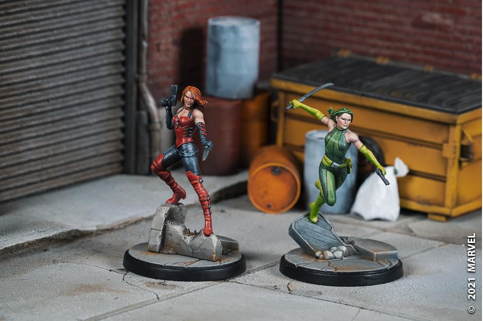 Snapklik.com : Marvel: Crisis Protocol Sin And Viper CHARACTER PACK ...