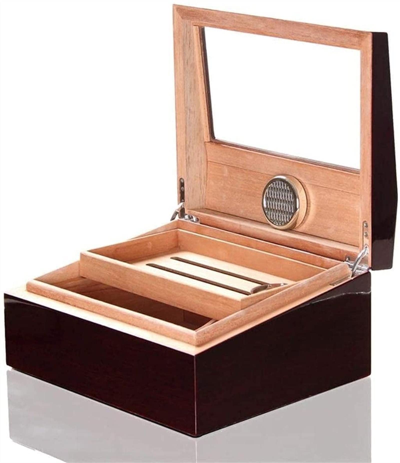 Buy study table Cigar Box Cigar Accessories Walnut Wood Humidor Cigar ...