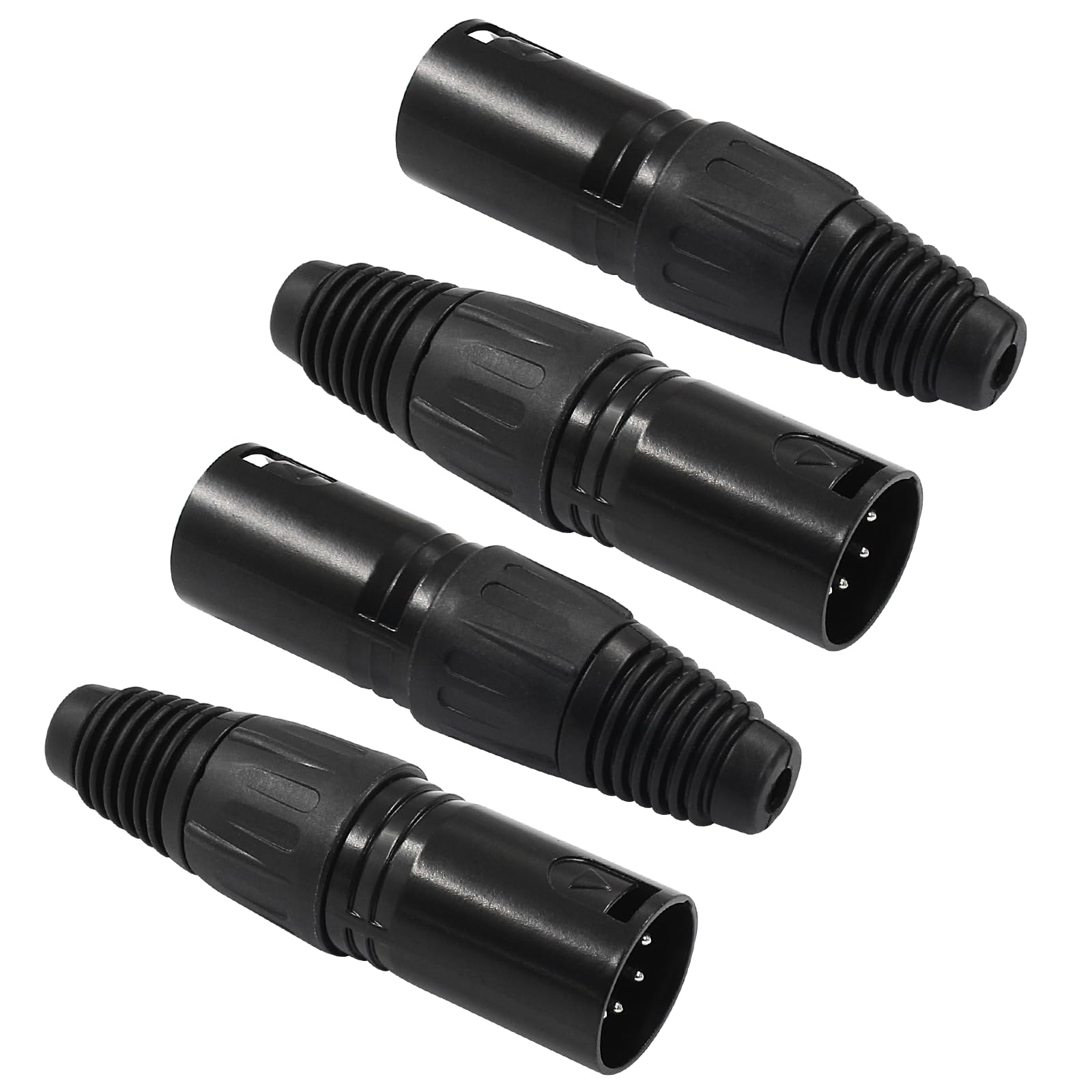 Snapklik.com : Hordion 5 Pin XLR Male Connector Mic Plug Adapter ...