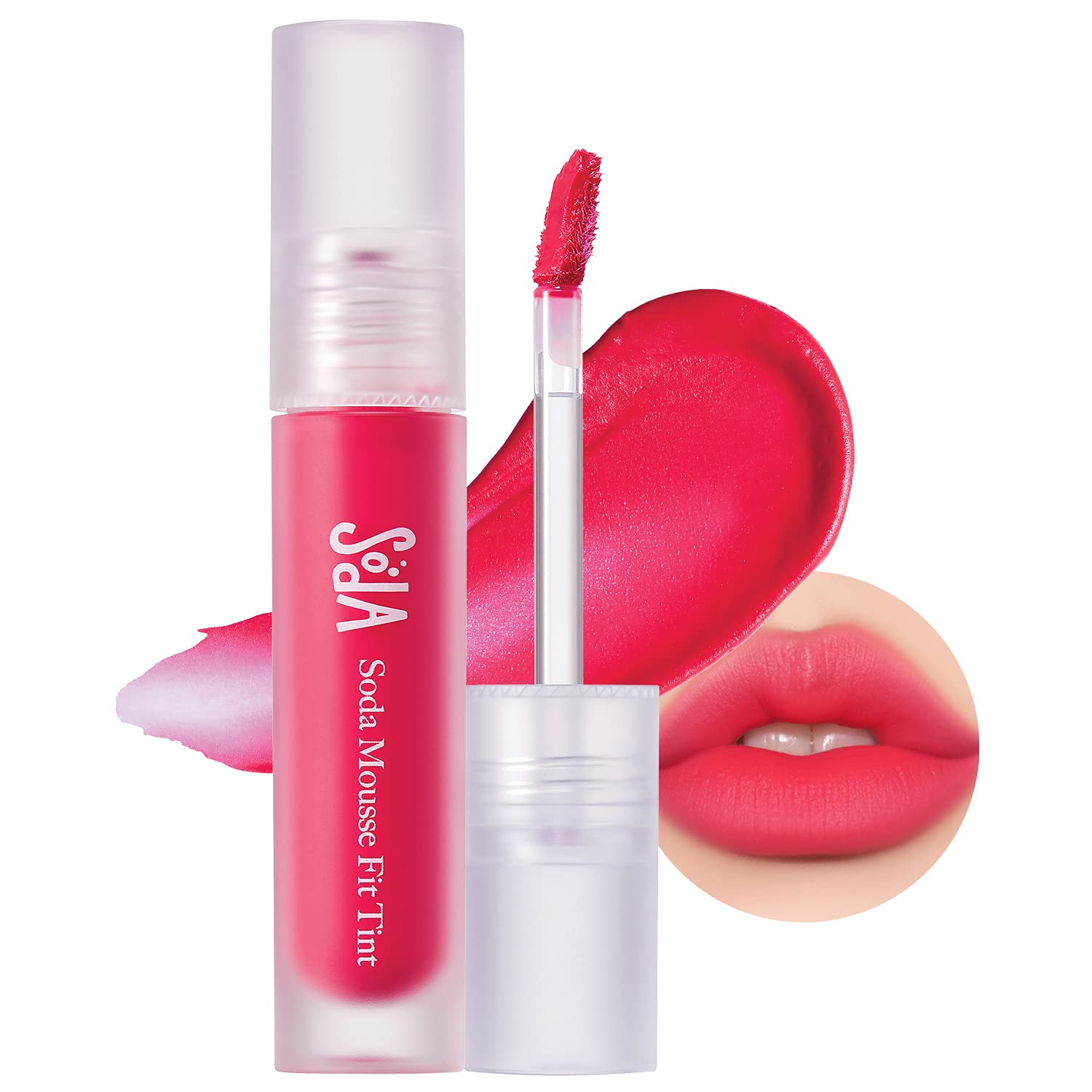 SKINFOOD Soda Mousse Fit Tint - Cherry Splash: Nepal | Ubuy