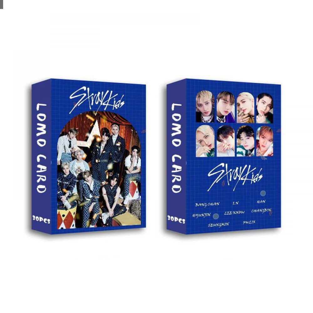Buy Goodern 30 PCS Stray Kids Lomo Cards Stray Kids Photocards Stray ...