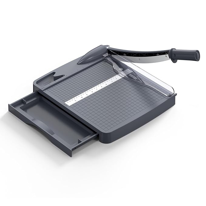 Tiagowell Paper Cutter with Storage, Paper Cutting Tool, Cardstock ...
