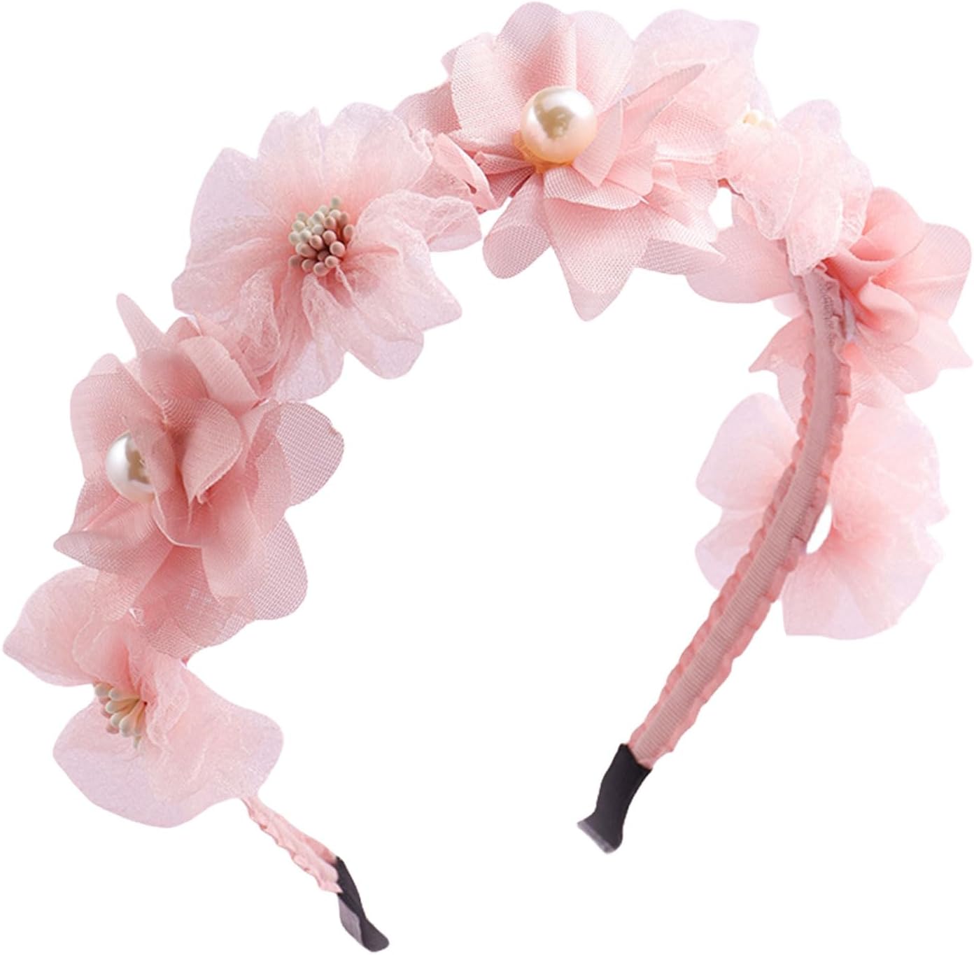 Amazon.com : HIFANMM Flower Headband Spring Summer Hair Accessories for ...