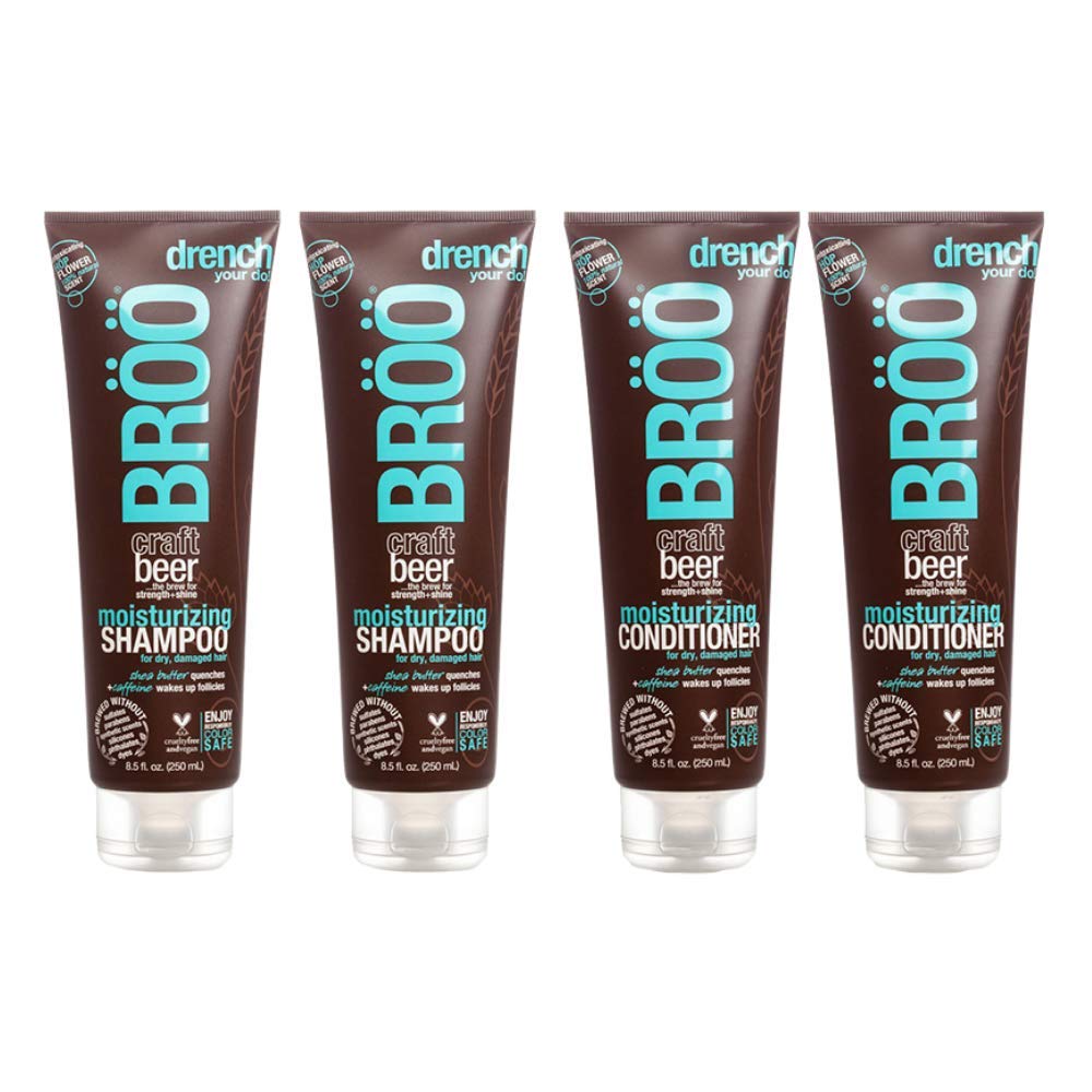 Amazon.com : BROO Moisturizing Shampoo and Conditioner Mega Bundle ...