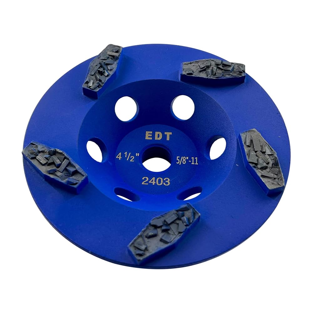 Snapklik.com : 4.5" PCD Grinding Wheel For Epoxy, Glue, Mastic And ...