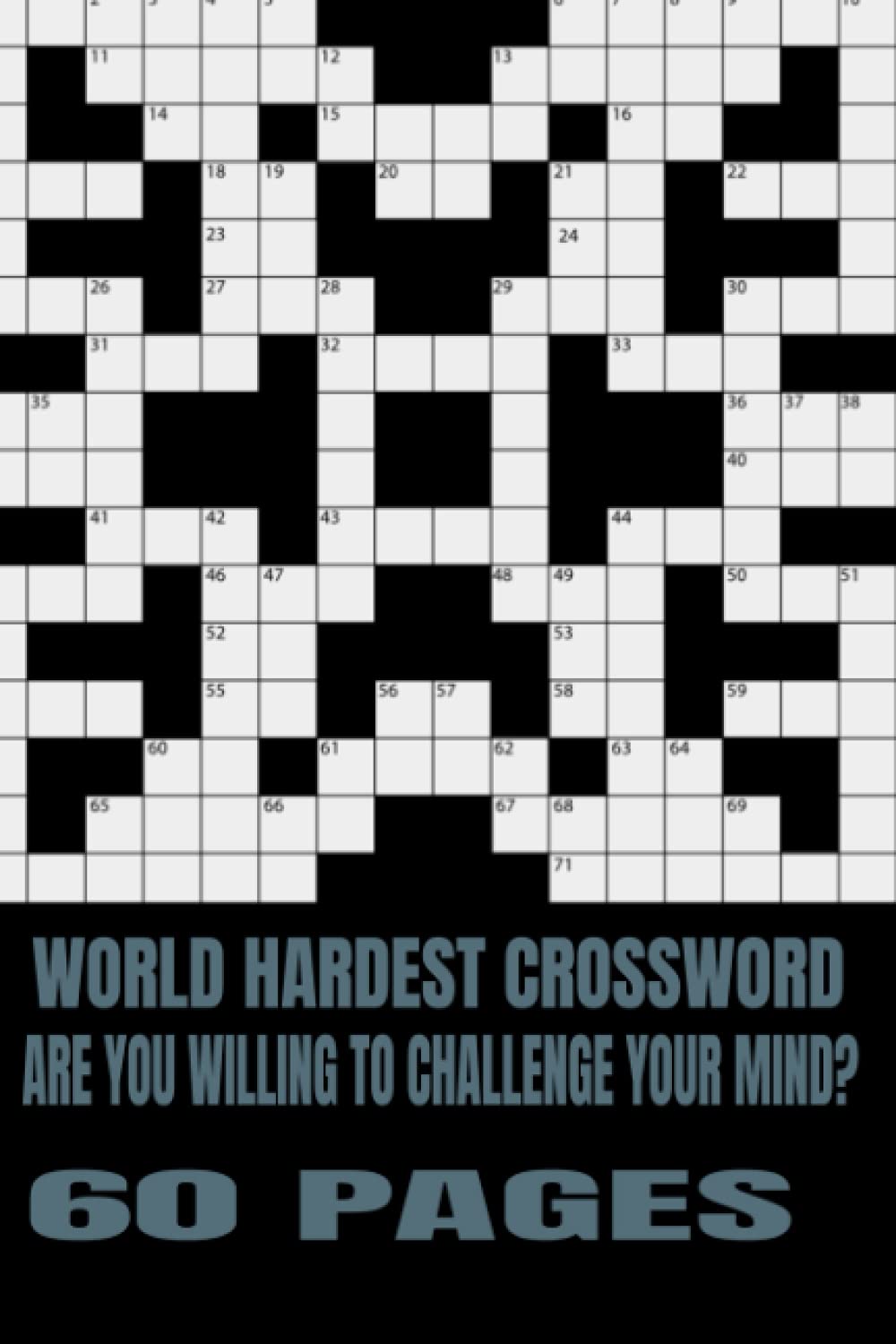 WORLD HARDEST CROSSWORD PUZZLE: James, KT: 9798488654181: Amazon.com: Books