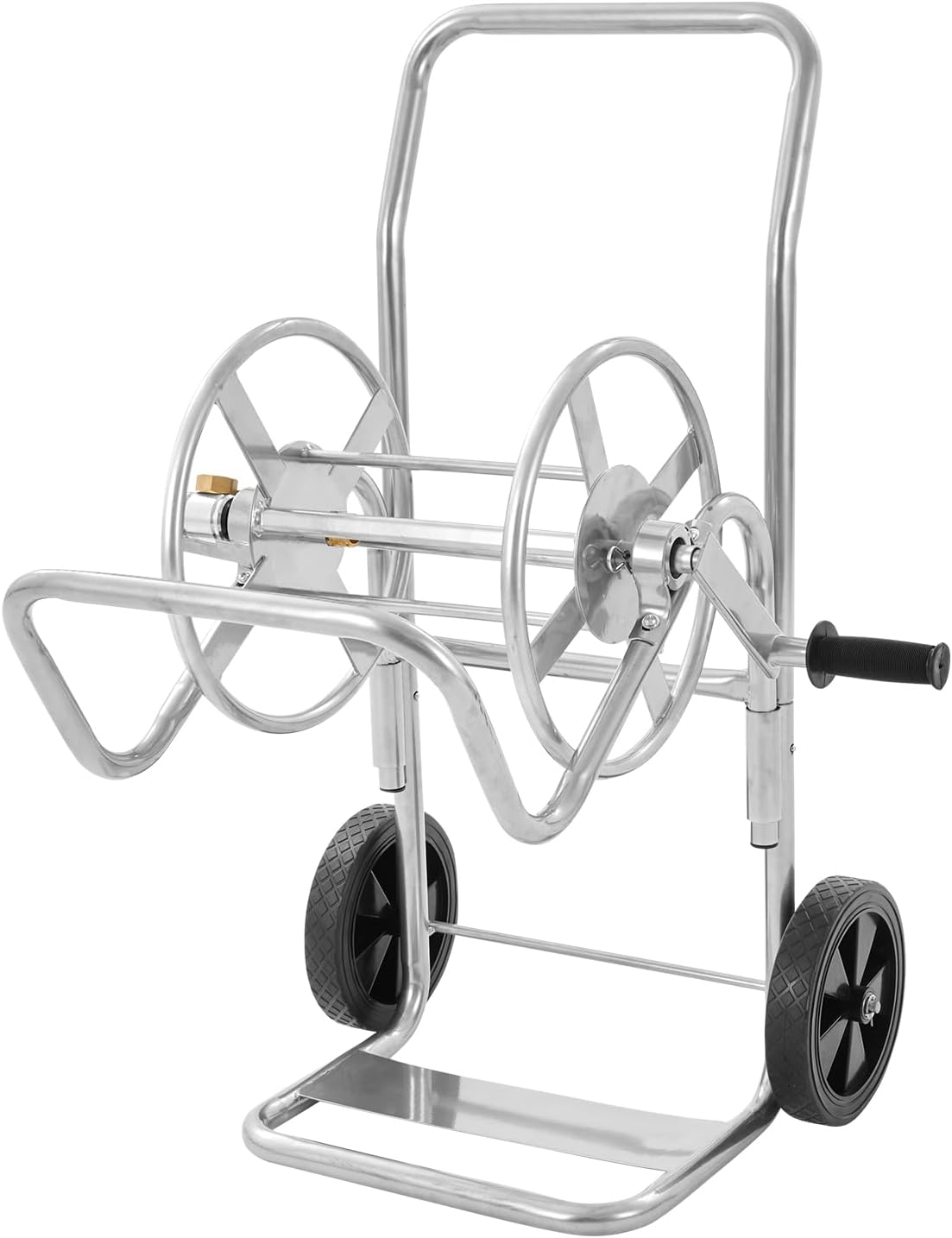 Amazon.com : VEVOR Garden Hose Reel Cart, Holds 200 ft of 5/8’’ Hose ...