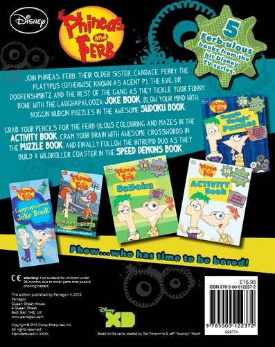 Disney Phineas & Ferb Book Collection Bag | Amazon.com.br