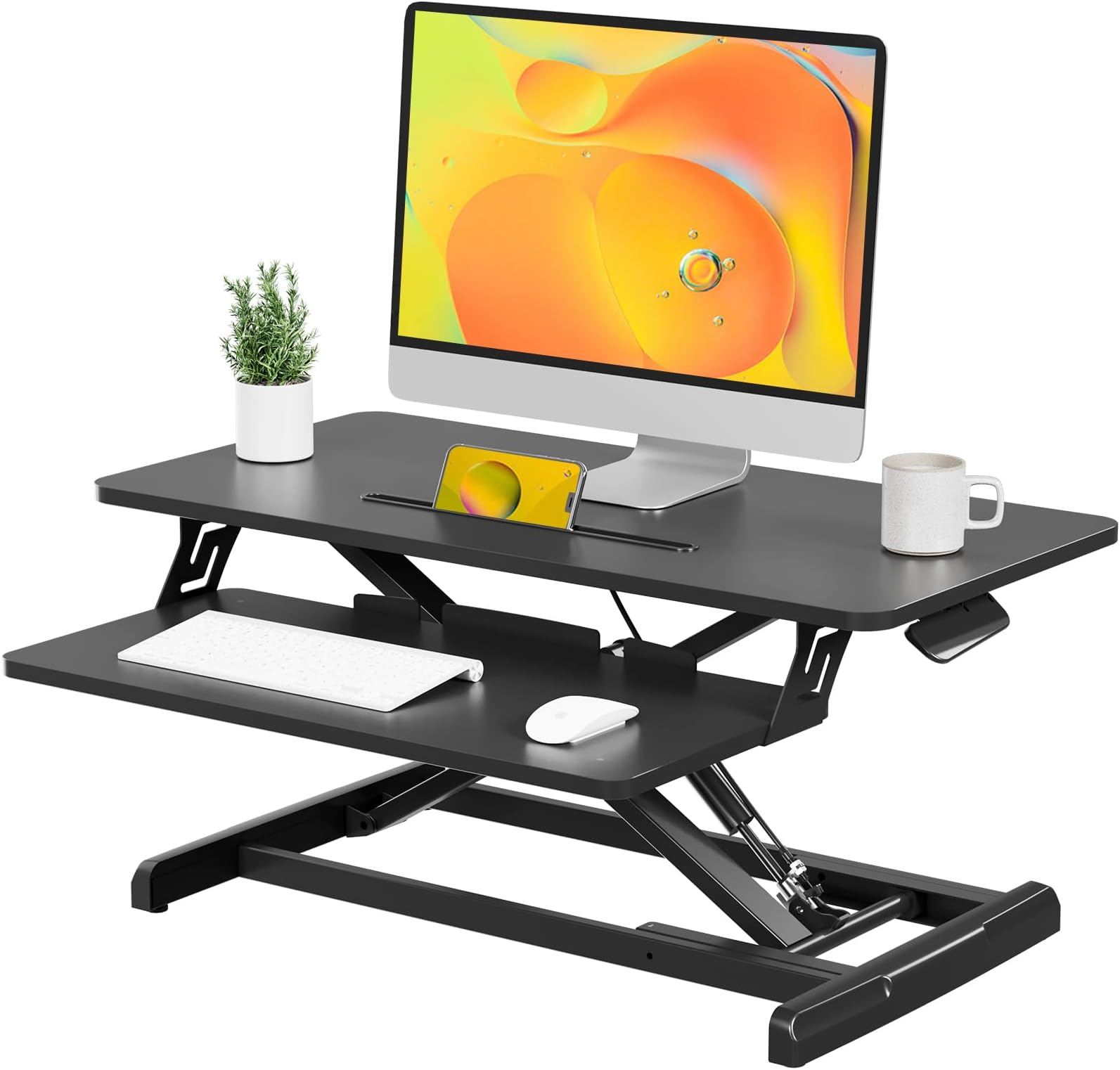 Amazon.com : JOY worker Standing Desk Converter, 28" Height Adjustable ...