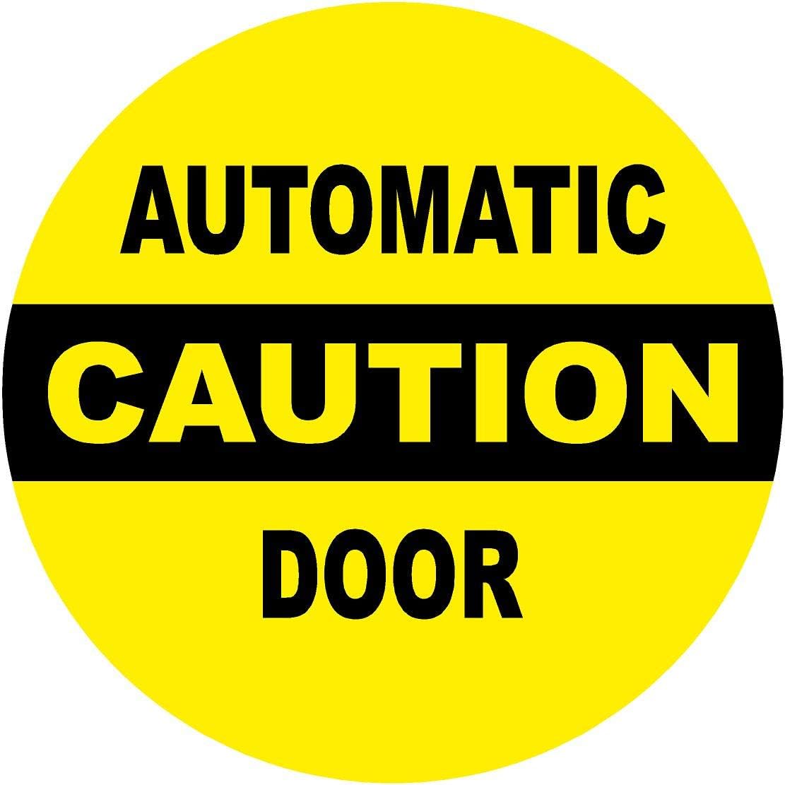 Amazon.com: Caution Automatic Door Window Parking Warning Danger ...