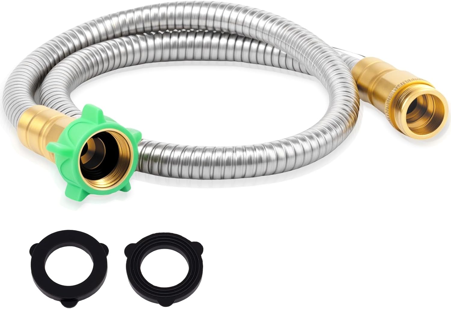 Amazon.com: Short Garden Hose, Male to Female Connector, Metal ...