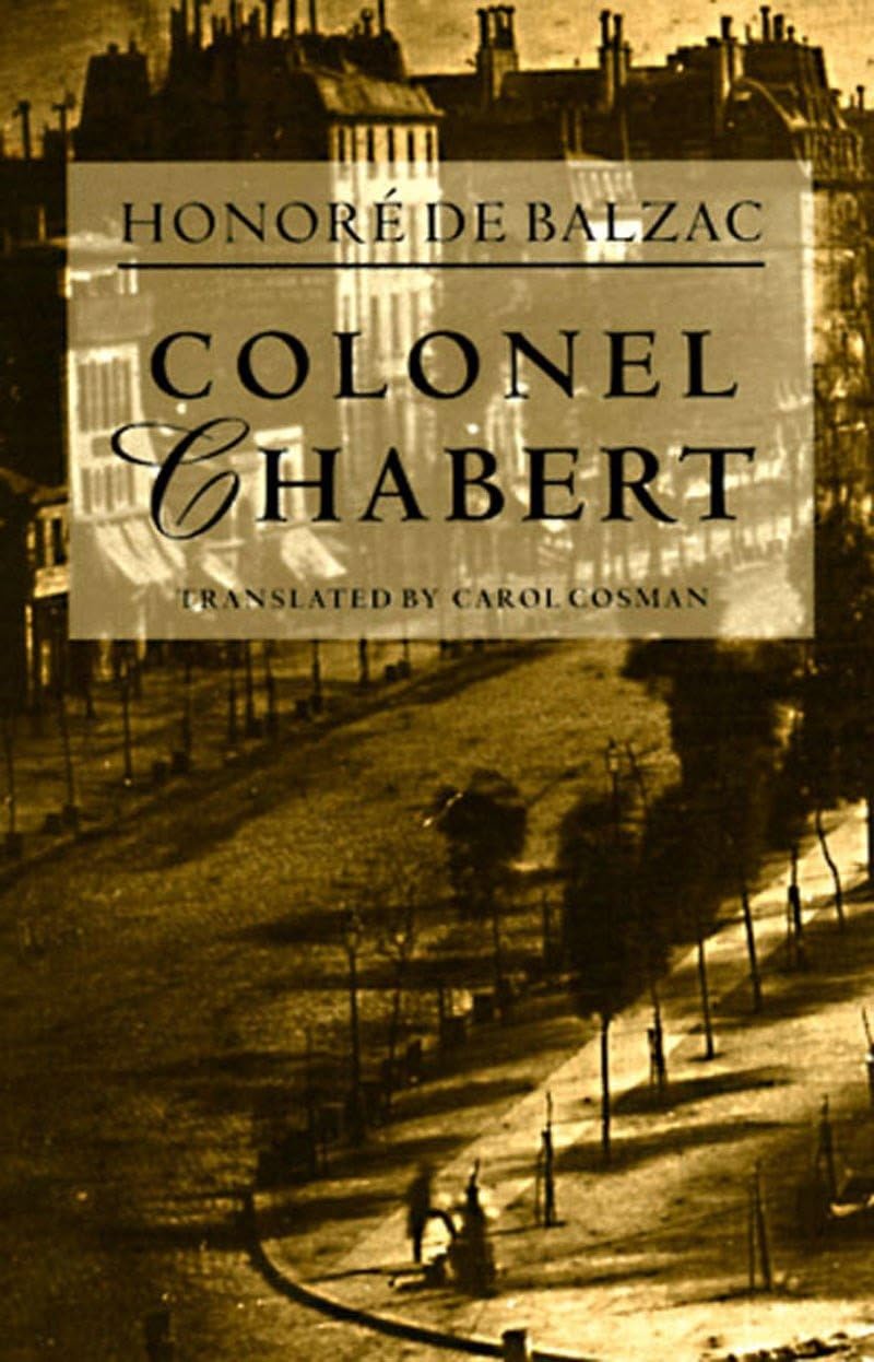 Colonel Chabert: Honoré de Balzac, Carol Cosman: 9780811213592: Amazon ...
