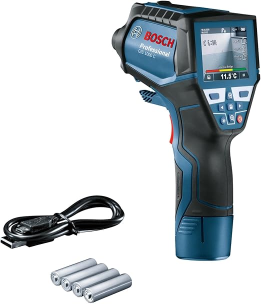 Bosch Professional Infrared Thermometer GIS 1000 C (w/app Function ...