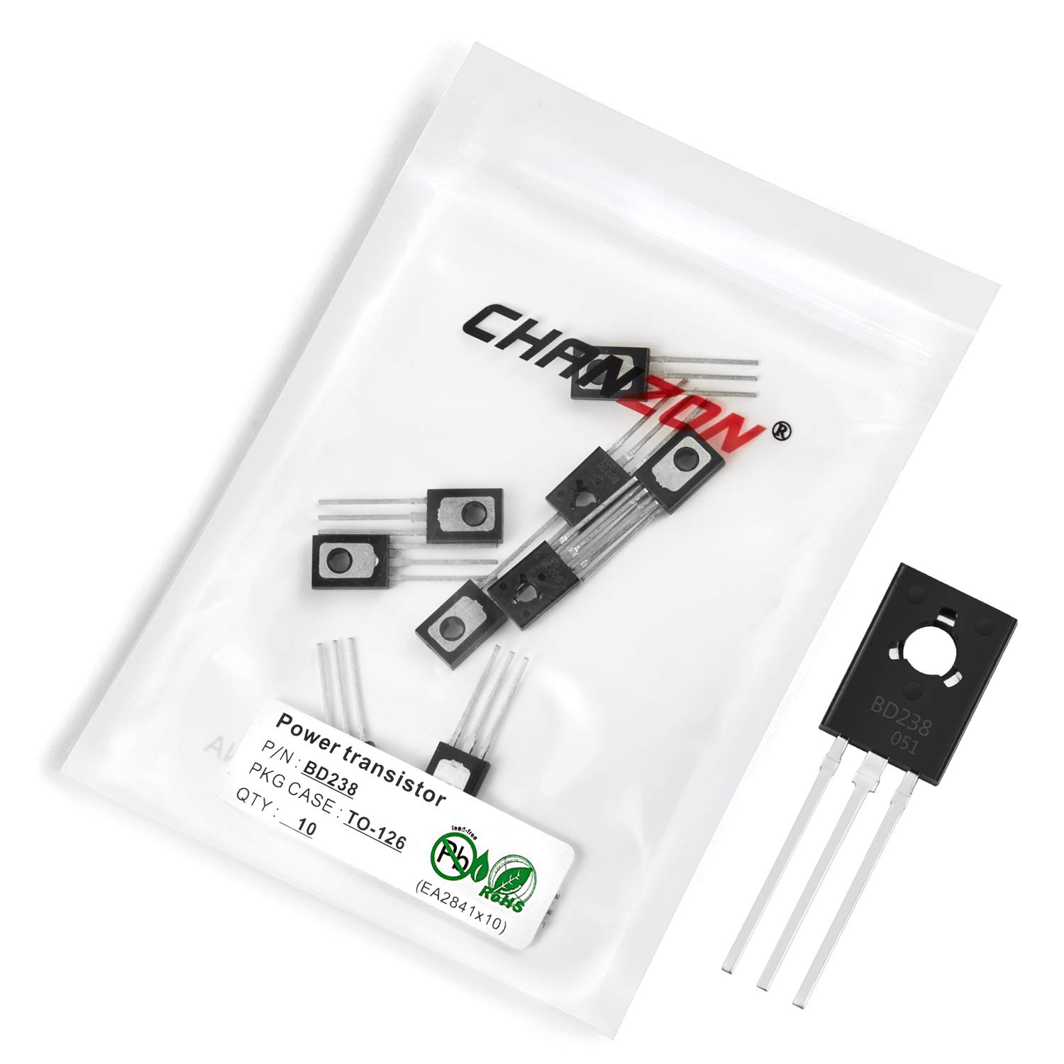 Snapklik.com : Chanzon BD238 TO-126 PNP Power BJT Bipolar Junction Transistor