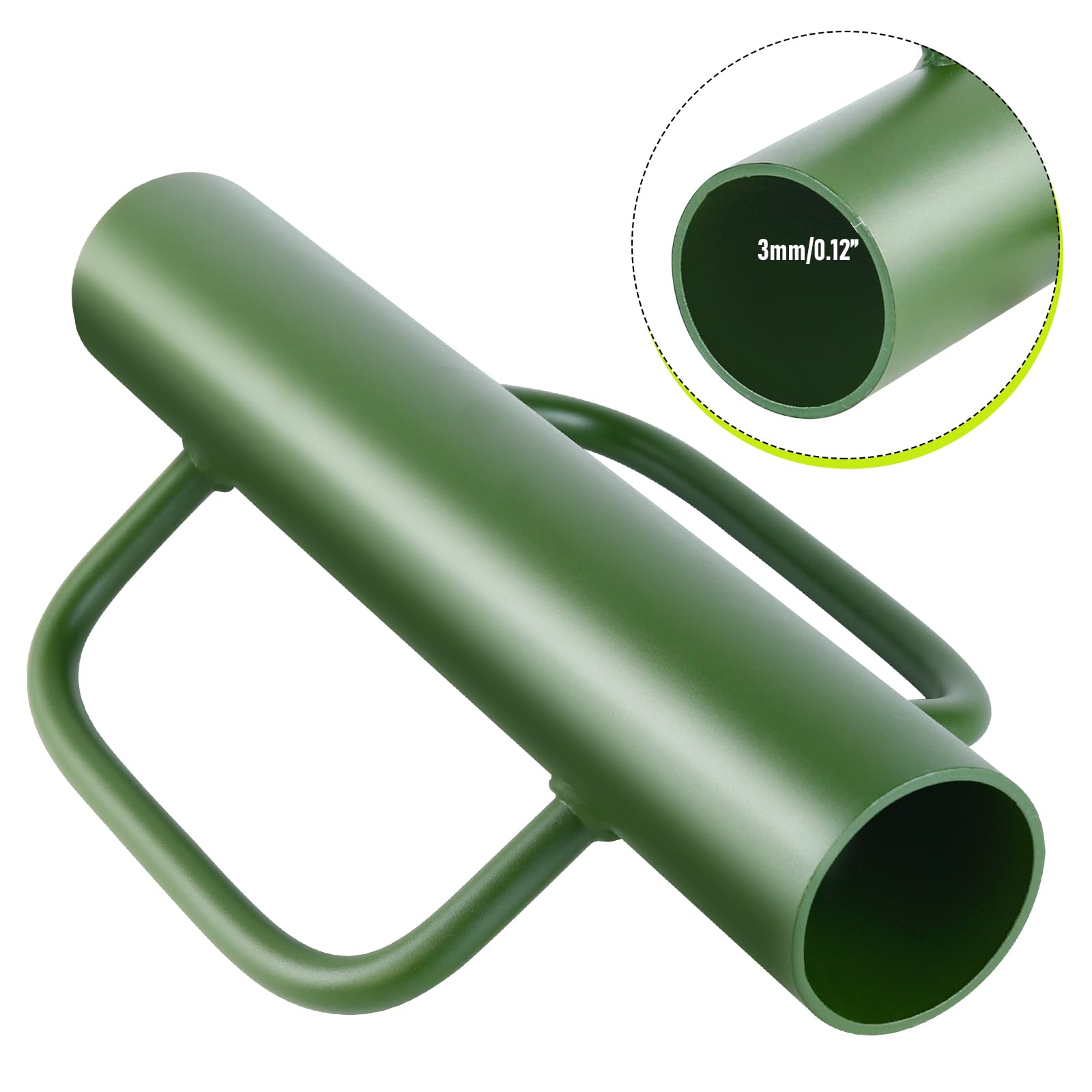 Snapklik.com : ICokin Green Fence Post Driver16.5 Inch T Post Driver ...