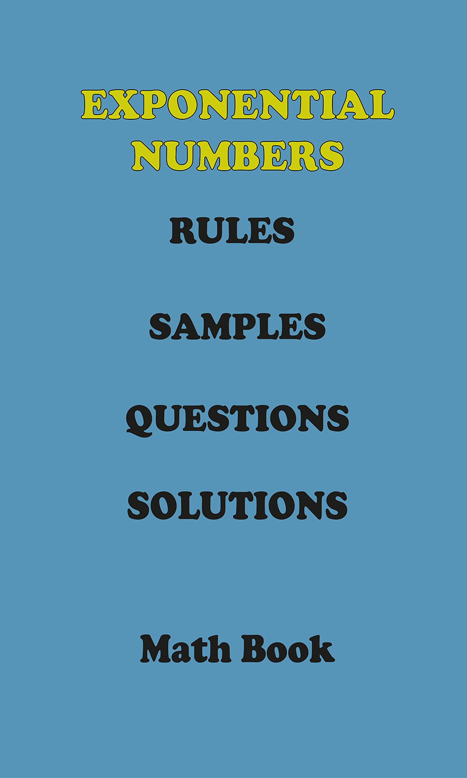 Buy Exponential Numbers, Exponential Equation, Math Exponent Rules and ...