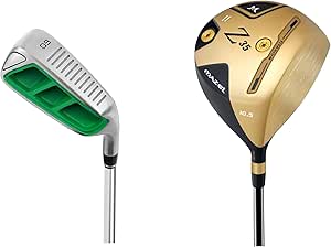 Amazon.com : MAZEL Golf Driver Club & Golf Wedge,Bundle of 2 : Sports ...