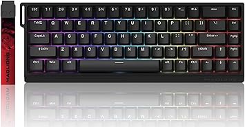 Amazon.com: ZMX MAD 68 HE Magnetic Switch Keyboard,Hall Effect Rapid ...
