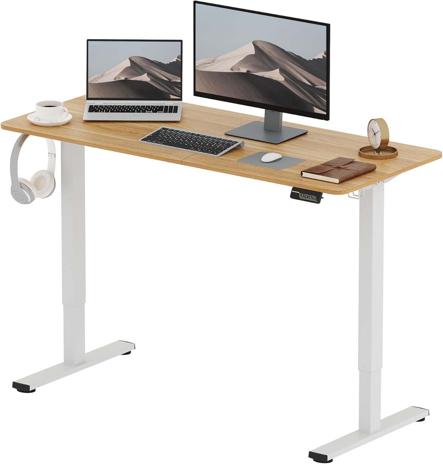 SANODESK FQ1 120x60cm Escritorio Elevable Eléctrico con Tablero ...