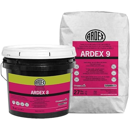 ARDEX 8+9 Gray - Rapid Waterproofing and Crack Isolation Compound Kit ...
