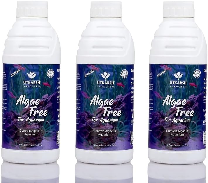 Utkarsh Algae Free for Aquarium Tank | Algae Cleaner, Liquid Algae ...