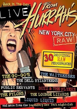 Amazon.com: Live from Hurrah's New York City [DVD] : Various: CDs & Vinyl