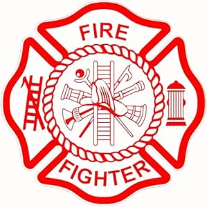 Amazon.com - Generic Fire Fighter Sticker Fire Fighter Department Decal ...