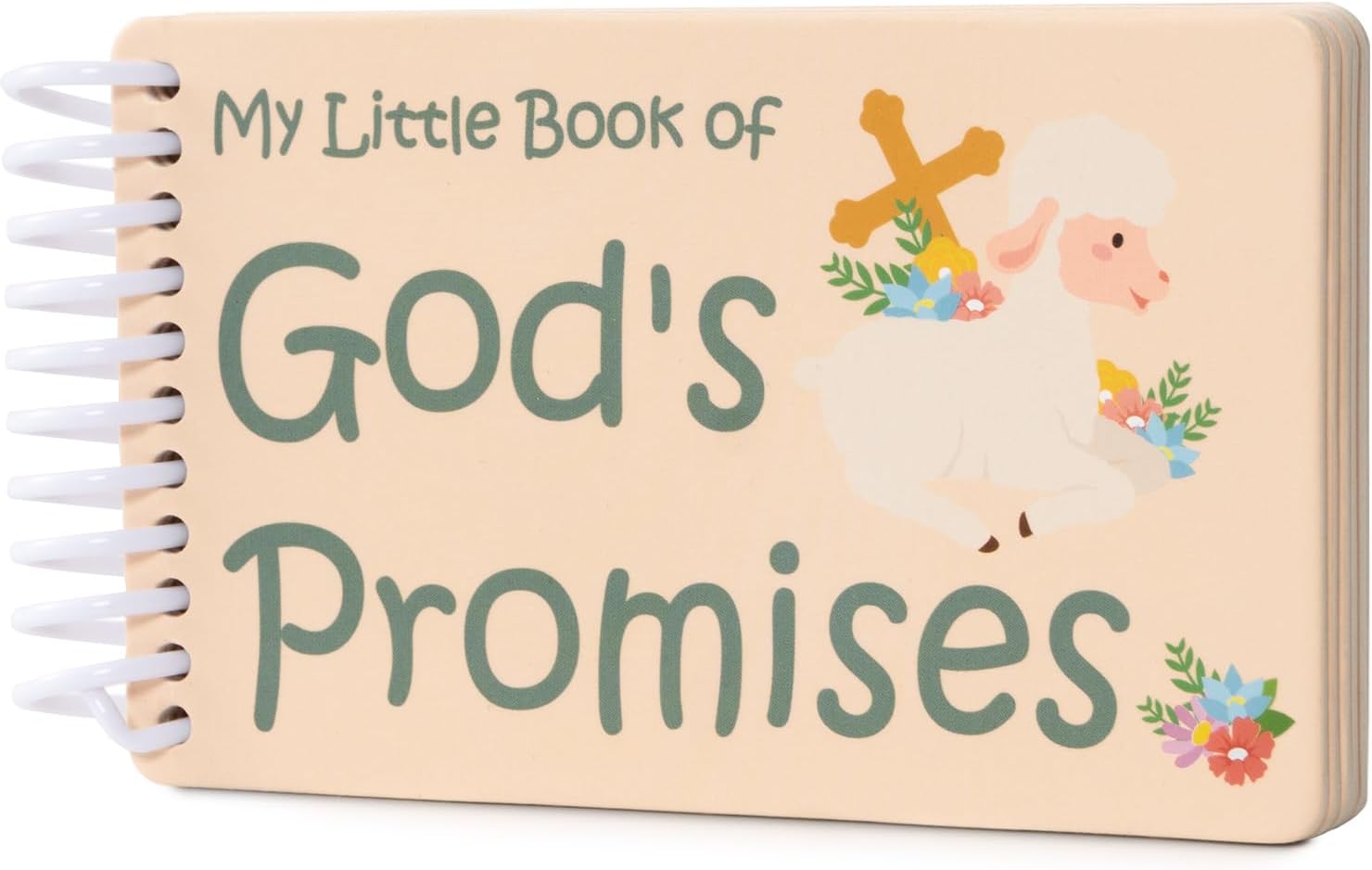Amazon.com: God's Promises Book 5×3×0.5 in - Baptism Gifts Idea for ...