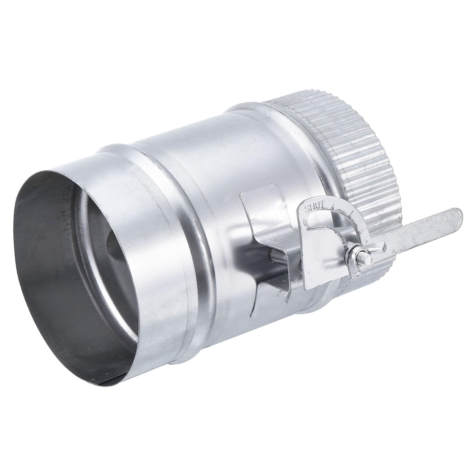 PATIKIL Backdraft Damper with Sleeve, 4 Inch, Airflow Ducting Volume ...