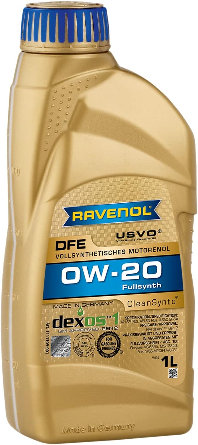 RAVENOL DFE SAE 0W-20 : Amazon.de: Auto & Motorrad