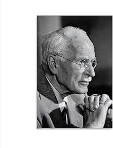 Amazon.com: Carl Jung Psychologist Poster Portrait Poster (5) Canvas ...