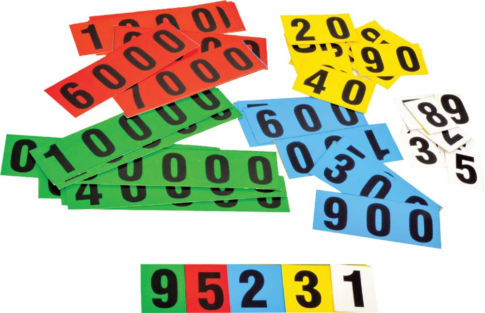 Buy Topsun Learnovative Solutions Place Value Cards (Set of 45 Cards ...