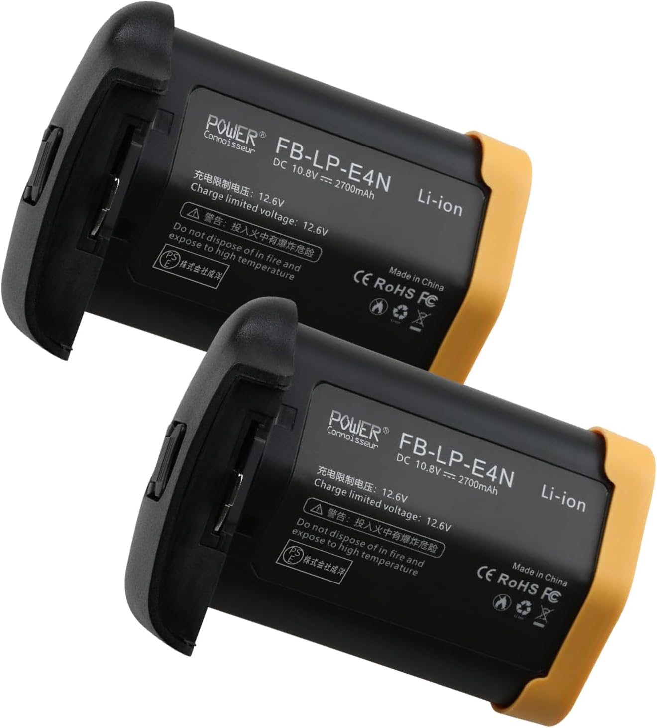 Amazon | 「Power-connoisseur」 Canon に対応バッテリー LP-E19 LP-E4N LP-E4 バッテリー(2個セット) EOS 1D C 適用 交換バッテリー ...