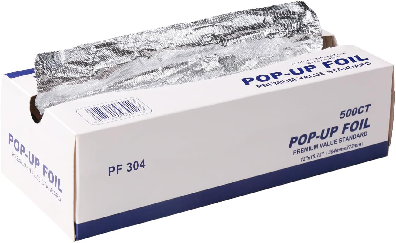 Amazon.com: Aluminum Foil Sheets, Pre-Cut Foil Sheets, for Home ...