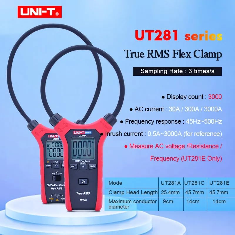 Snapklik.com : UNI-T Uni-Trend Multimeter Clamp Meter UT281A UT281C ...
