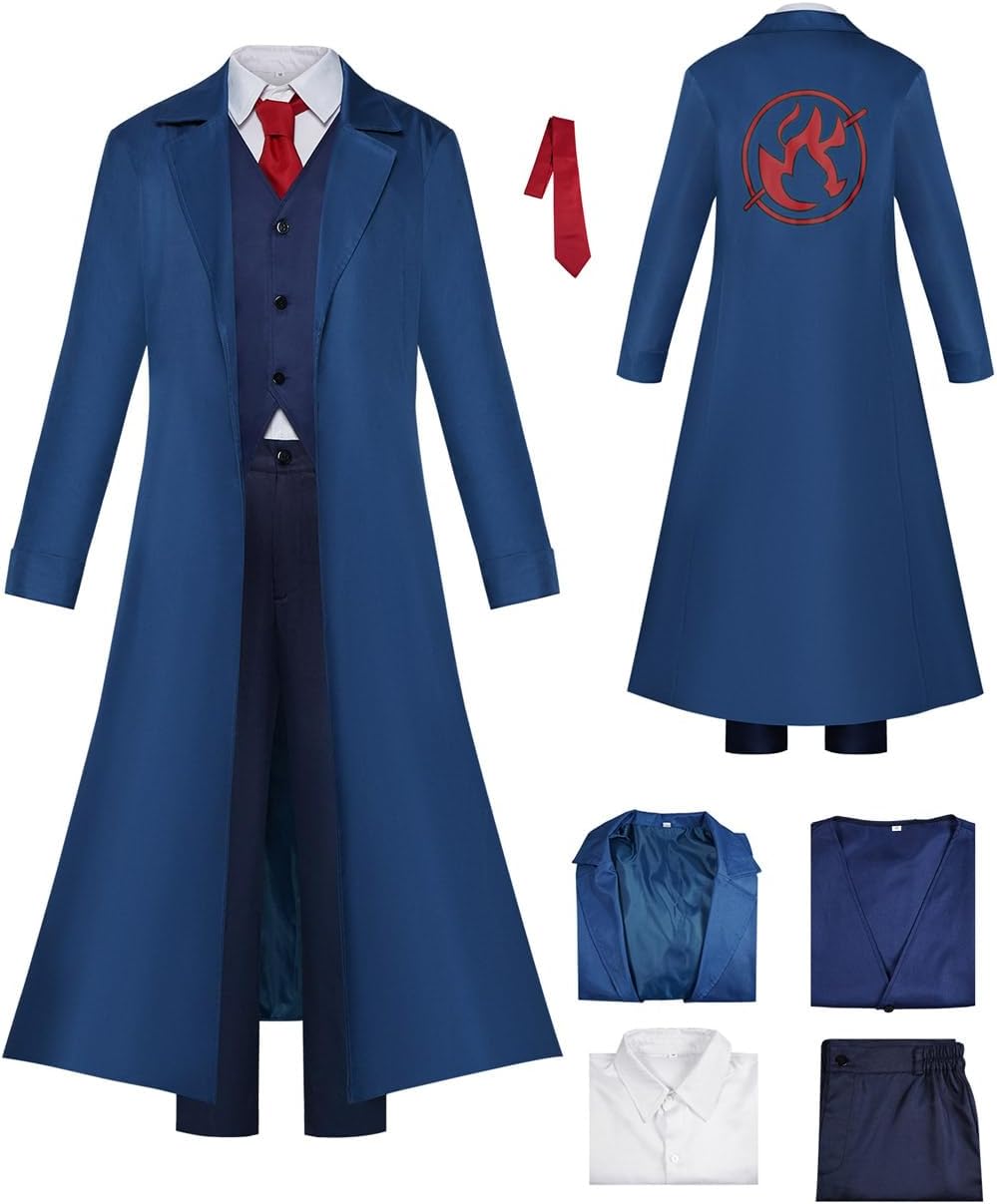 Amazon.com: Soimeakn Mens Magic N Muscles Mashle Cosplay Costume Kaldo ...