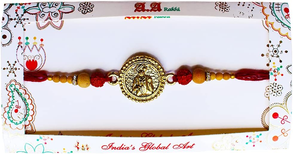 Amazon.com: Waheguru Veer Rakhi for Brother on Bhai Dooj Diamond ...