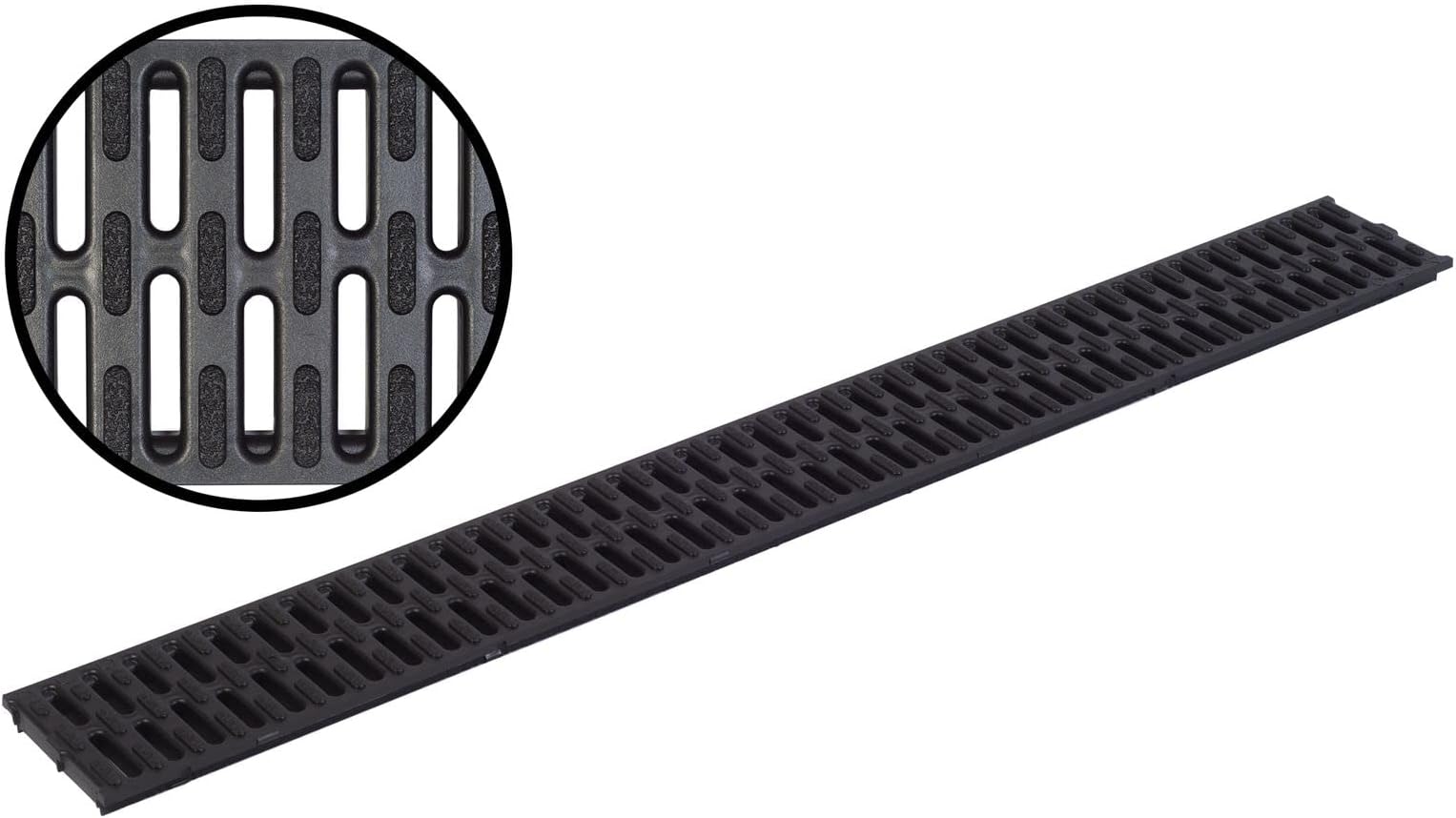 ACO Black Plastic Grating 1m : Amazon.co.uk: DIY & Tools