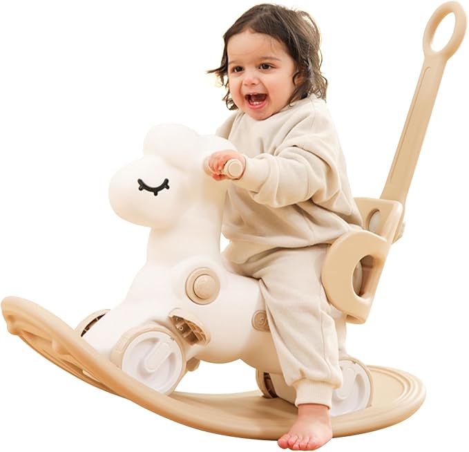 Amazon.com: Rocker Horse for Toddlers 1-3 Years Kids Boys Girls ...