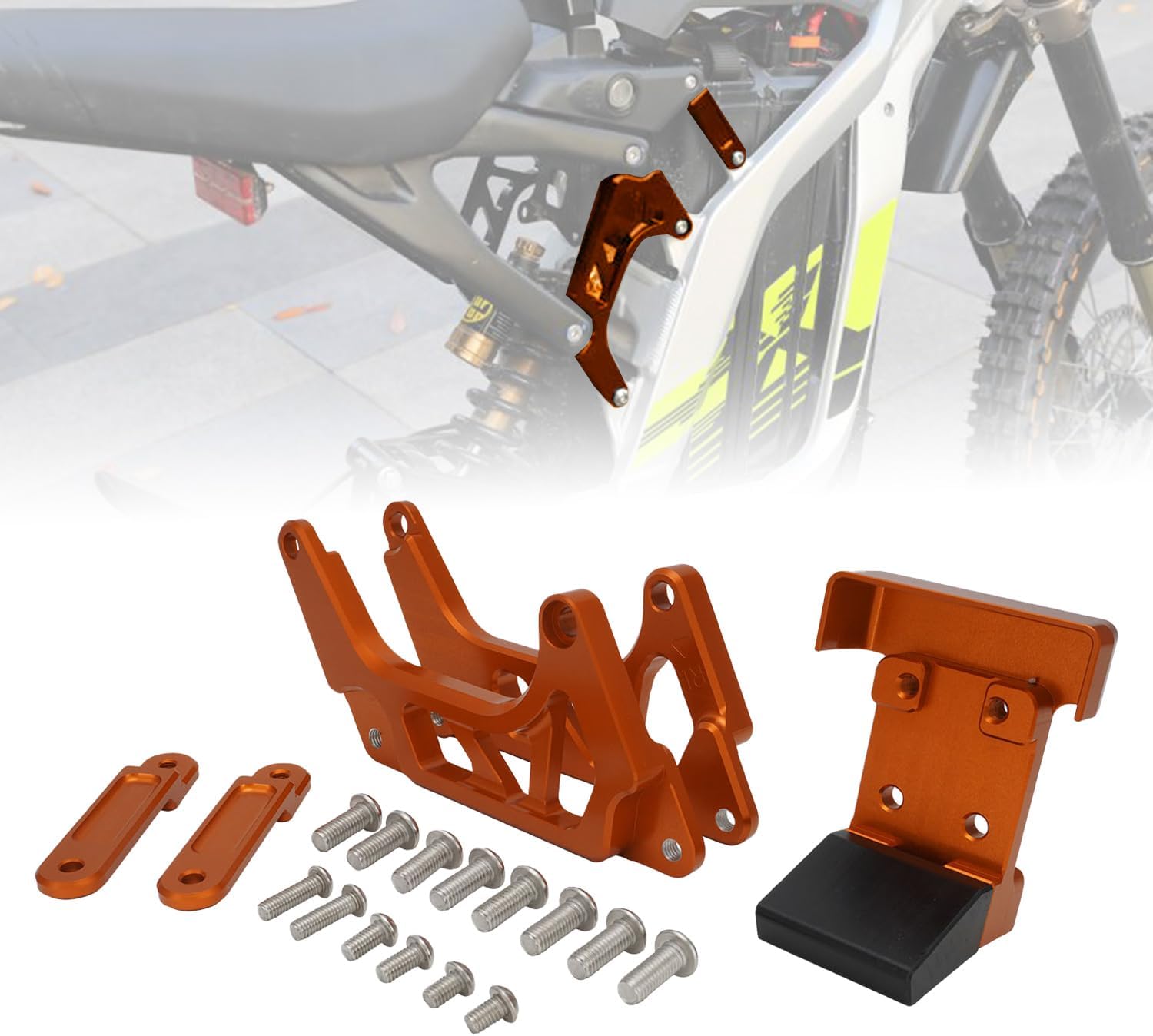 Amazon.com: Runfarr Seat Extender for Surron,CNC Aluminum Body Seat ...