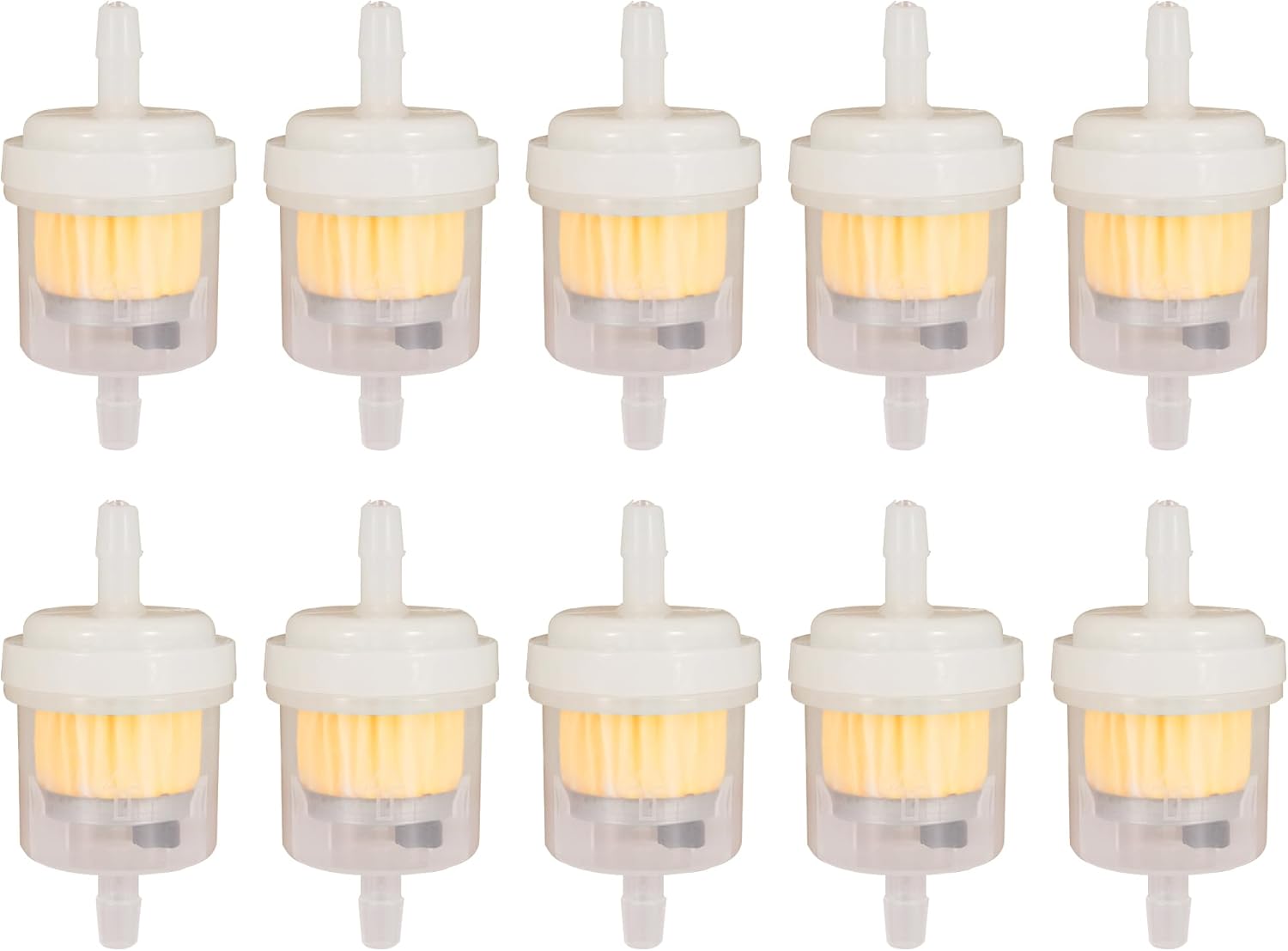 RUTU Universal Gas Inline Fuel Filters for Small Engines Motorcycle ATV ...