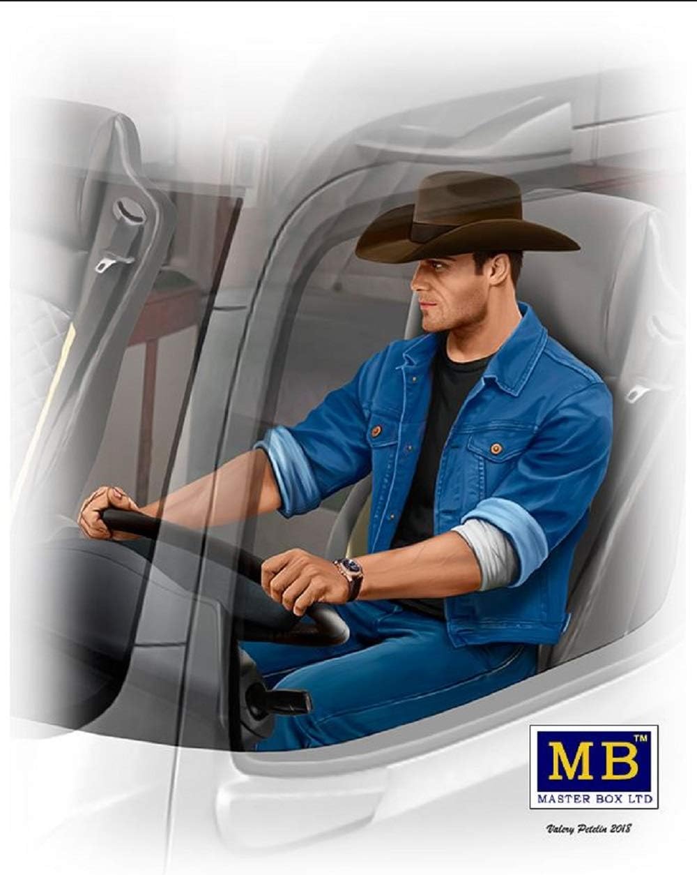 Masterbox 1:24 - Truckers Series Mike Barrington : Amazon.co.uk: Toys ...