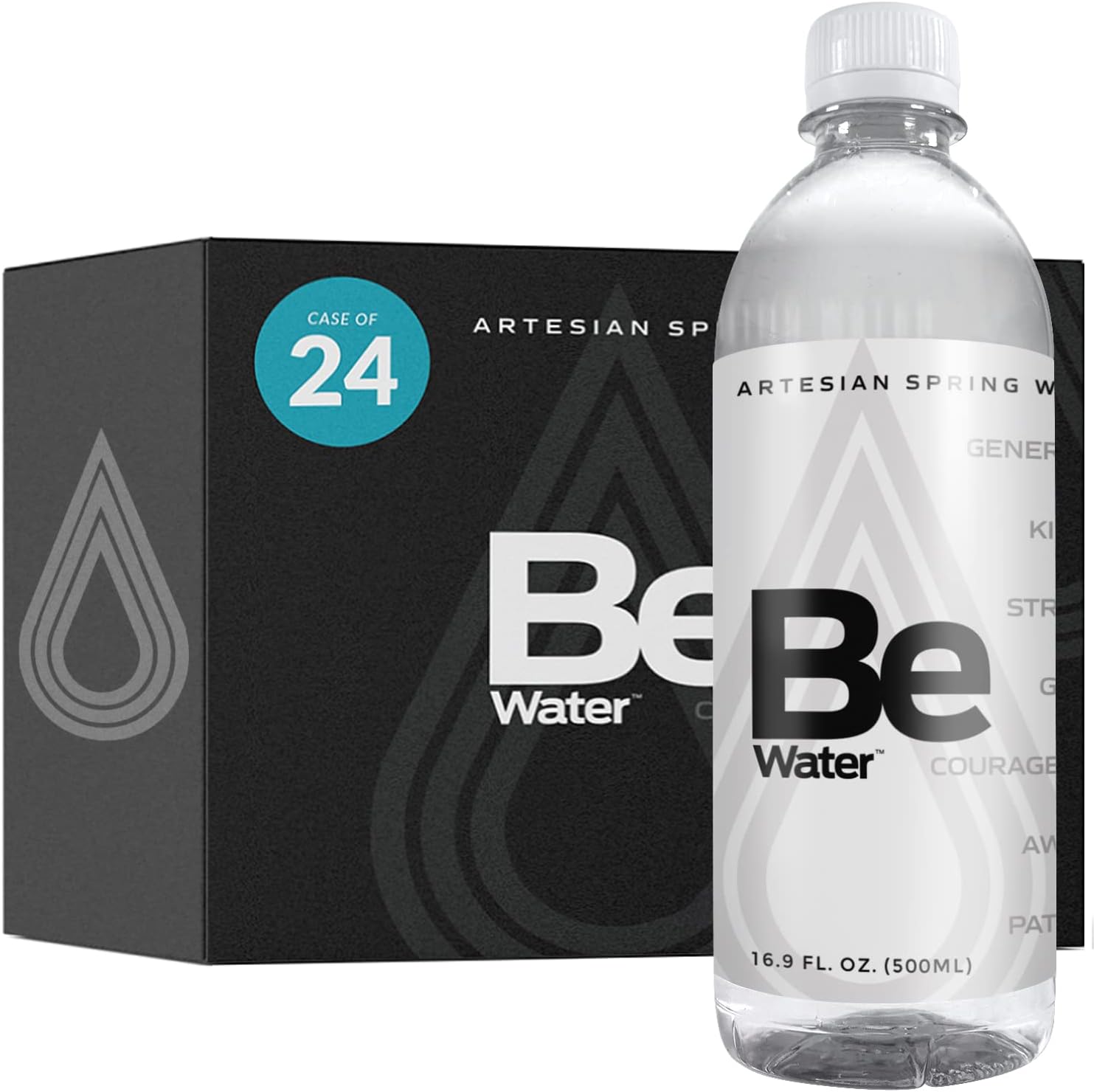 Amazon.com : Be Water Artesian (Case of 6) Natural Alkaline North ...