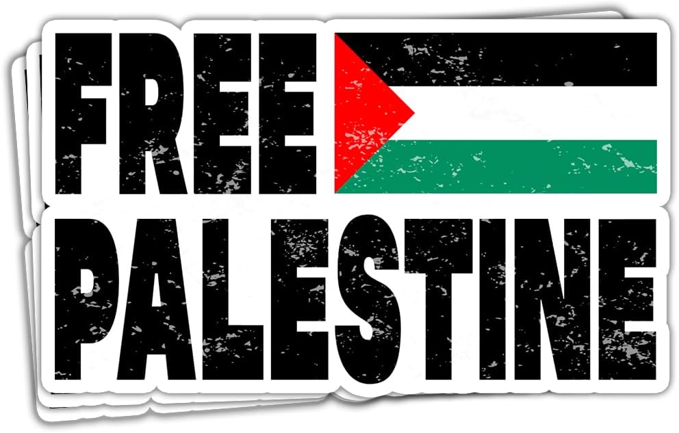 Amazon.com - TODOLIA (3Pcs) Free Palestine Sticker Arab Arabic ...