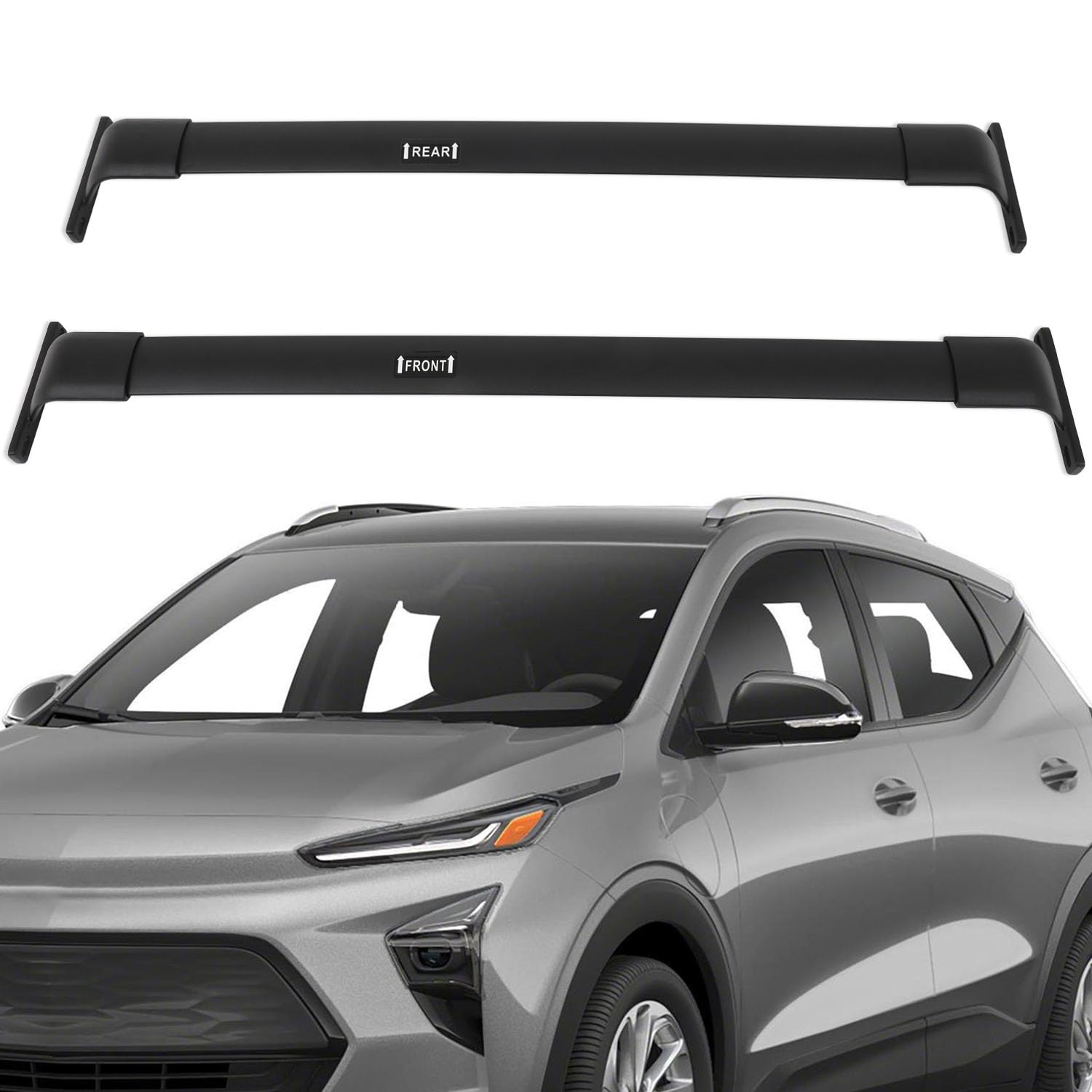 Amazon.com: OCPTY Roof Rack Cross Bars Fit for Chevrolet Bolt EUV 2022 ...