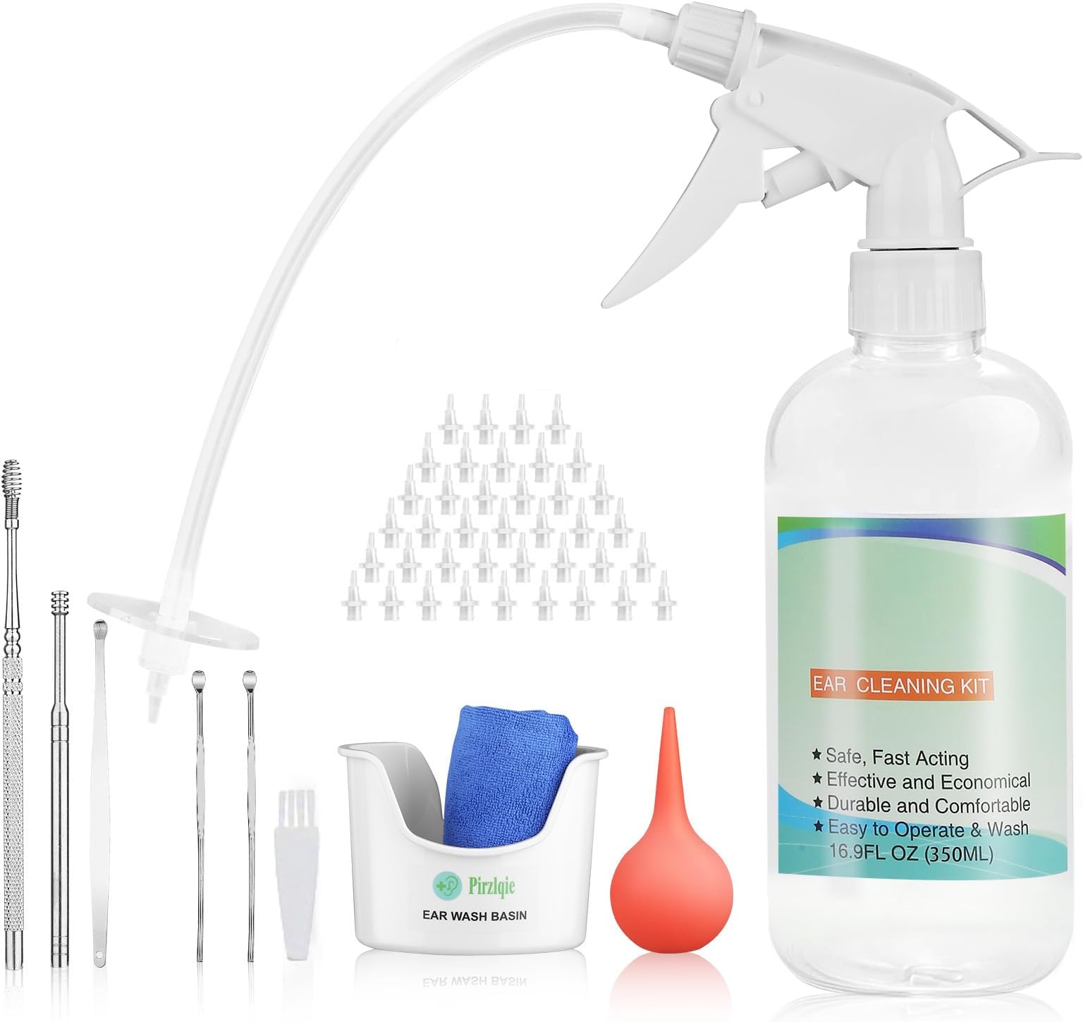 Amazon.com: DOCTOR EASY Easy Elephant Ear Washer Bottle System Kit Blue ...