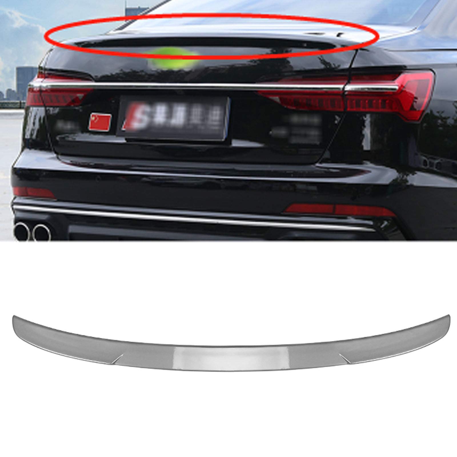 Buy TERMALY Streamline Dynamic Tilt Design Car Spoiler Wing,Punch-Free ...