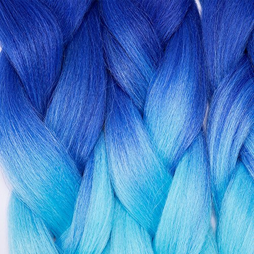 TESS African Braid Extension 3 Pack 24inch 60cm Crochet Hair Braids ...