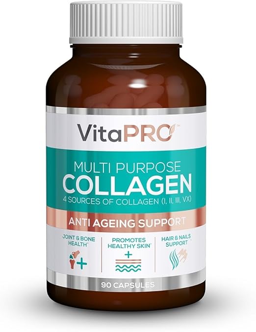 Youthful Living Vita Pro Multi Purpose Collagen 90 Capsules : Amazon.co ...